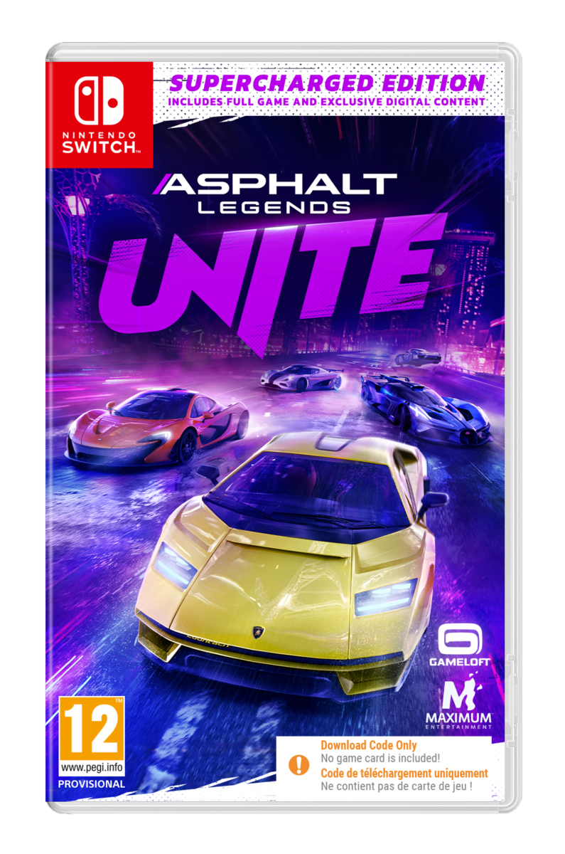 Asphalt Legends Unite Supercharged Edition Nintendo SWITCH - JUST FOR GAMES