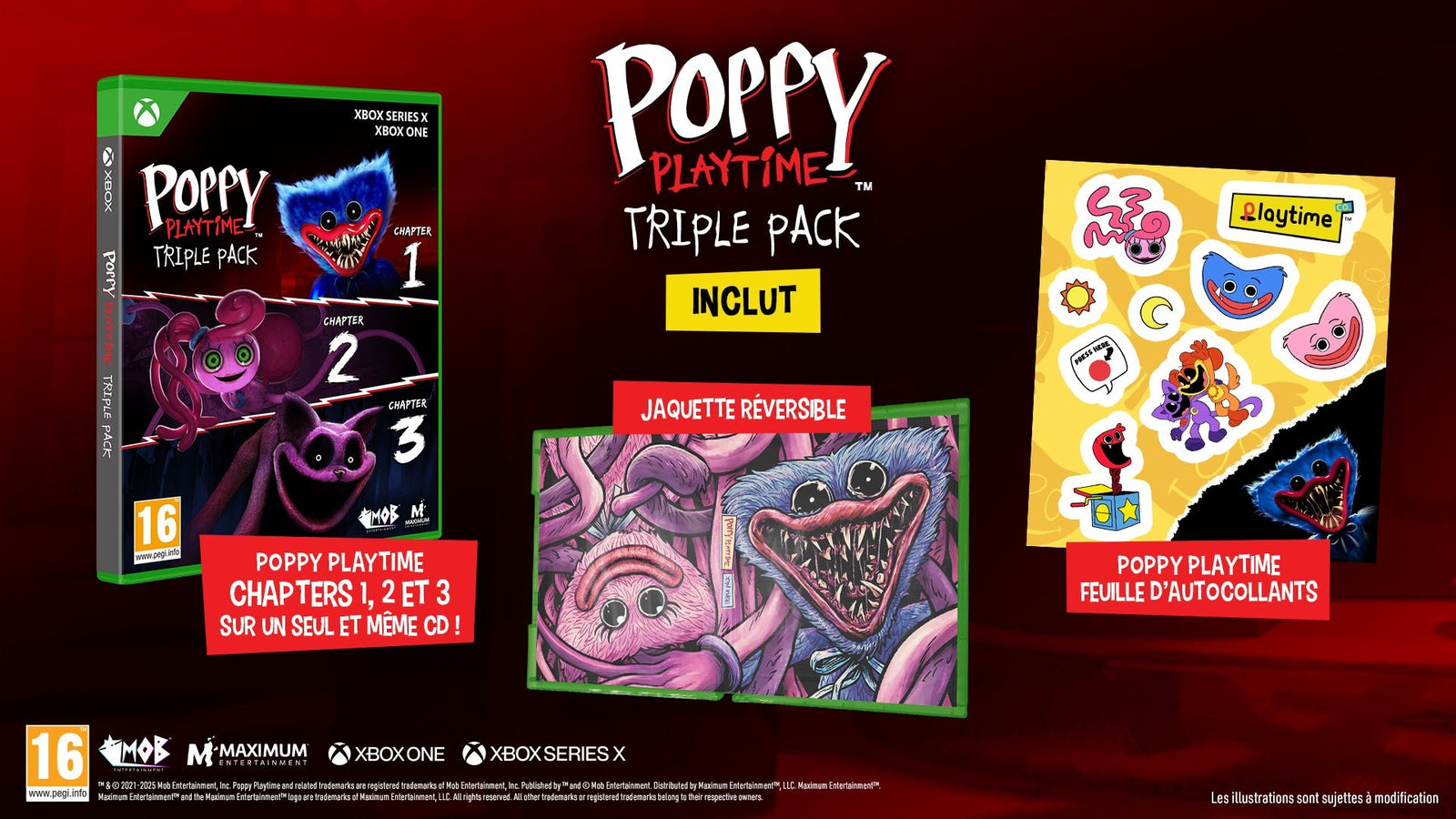 Poppy Playtime Triple Pack Xbox Series X / Xbox One