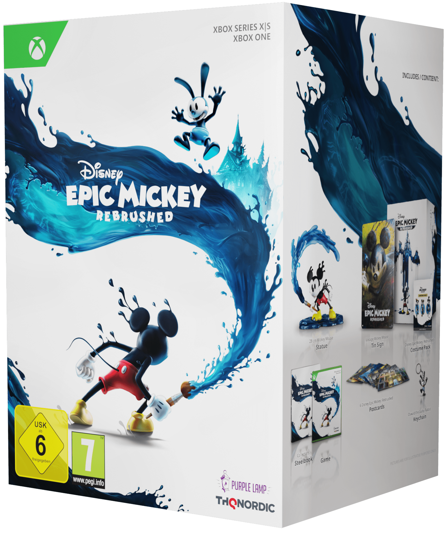 Disney Epic Mickey Rebrushed Collector's Edition Xbox Series X / Xbox ...