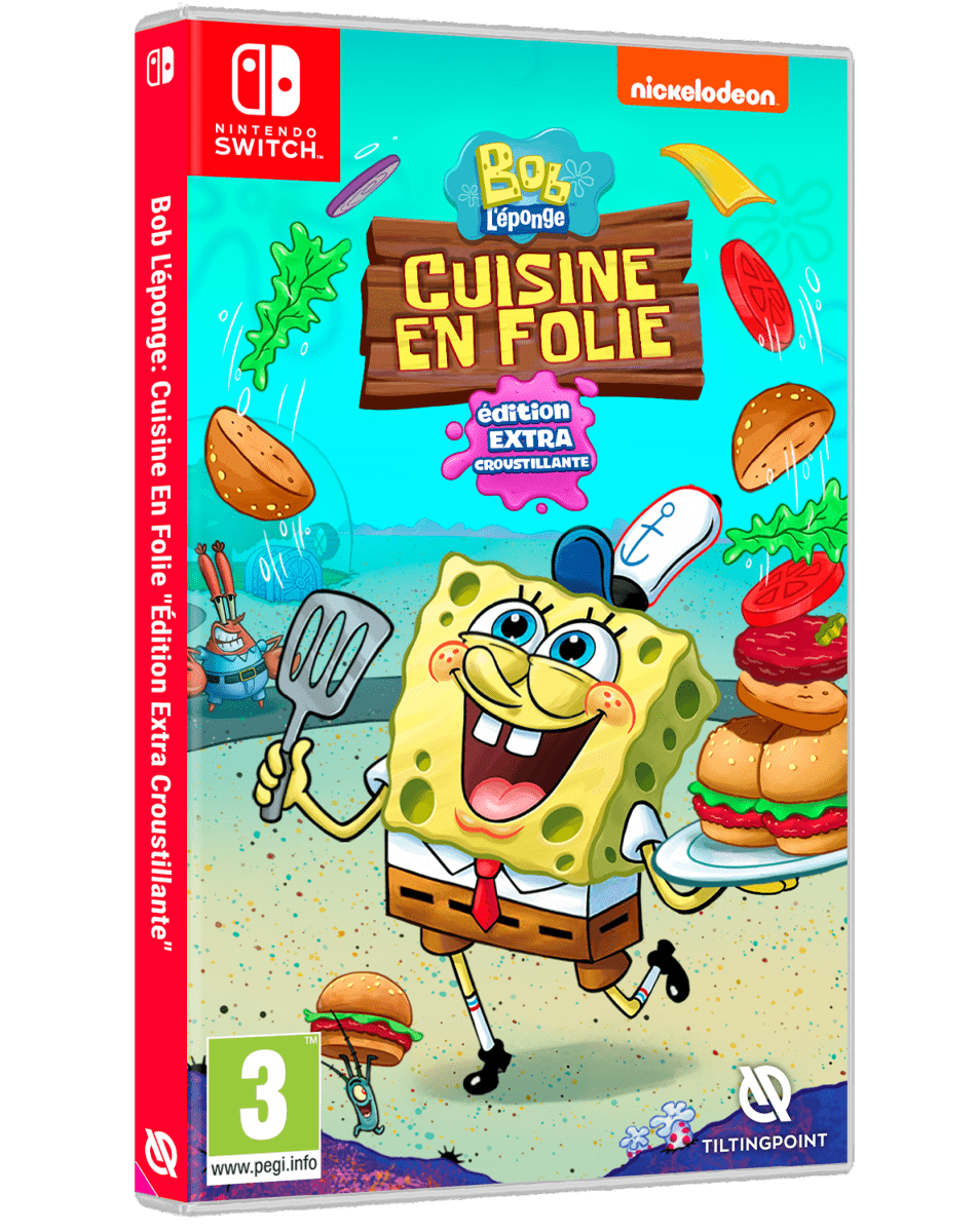 Bob l'éponge : Cuisine en Folie - Extra Croustillante Edition Nintendo ...