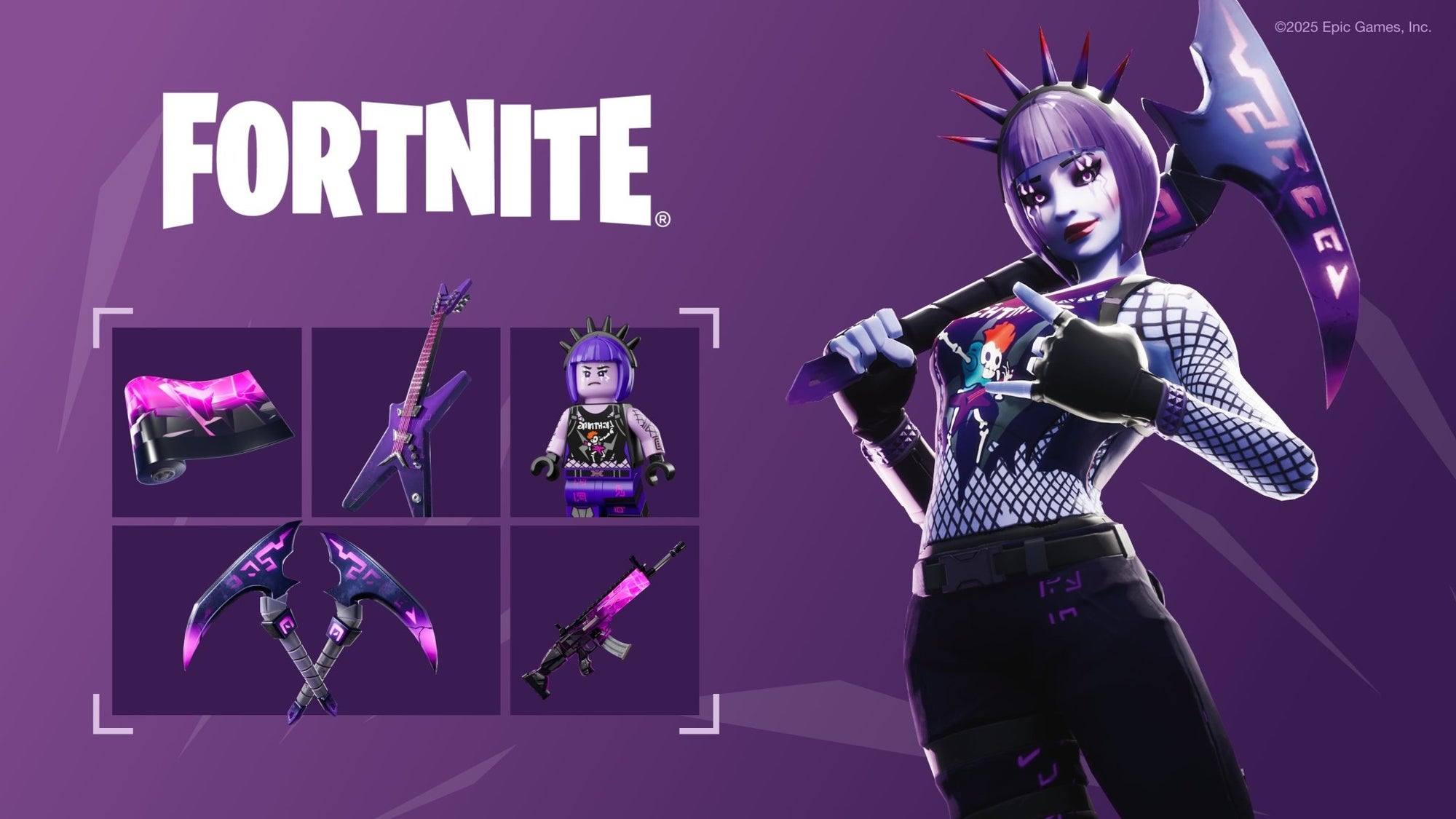 FORTNITE Pack Feu & Glace Obscurs Switch 2 - 1000 V-Bucks inclus