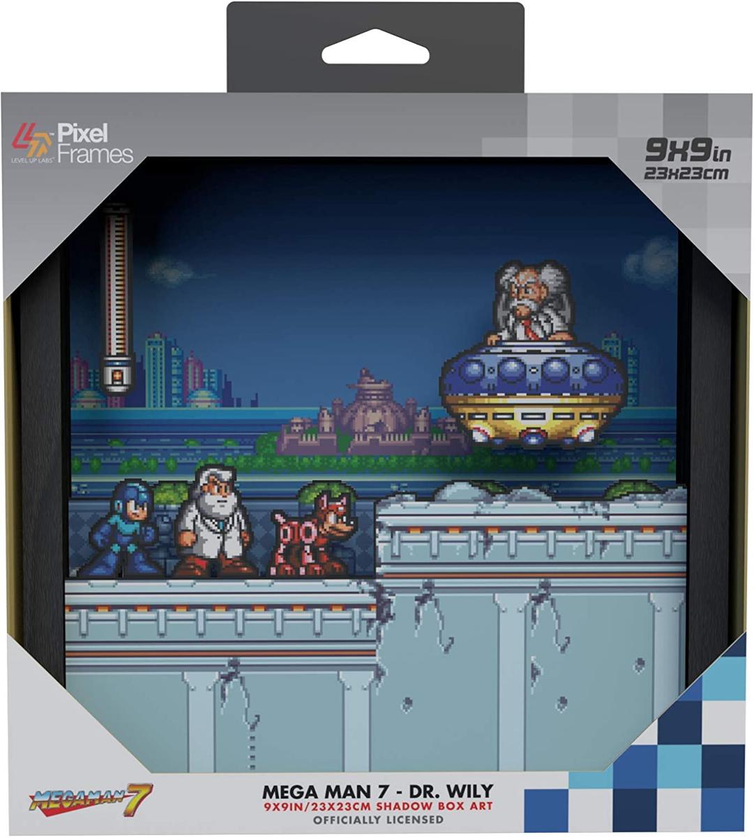 Pixel Frames Mega Man 7 Dr Wily - 23x23 cm