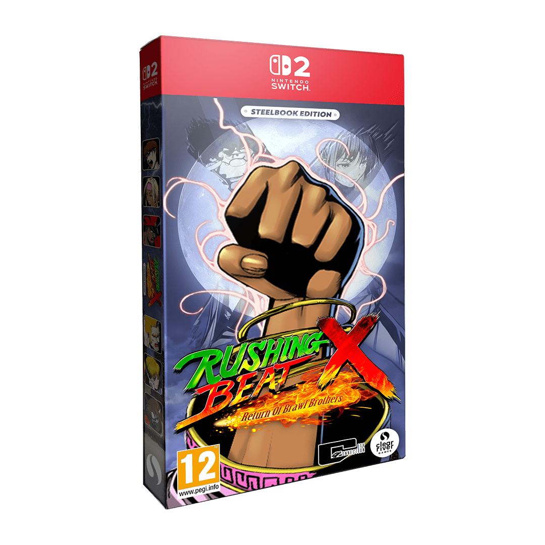 Rushing Beat X: Return of the Brawl Brothers Steelbook Edition SWITCH