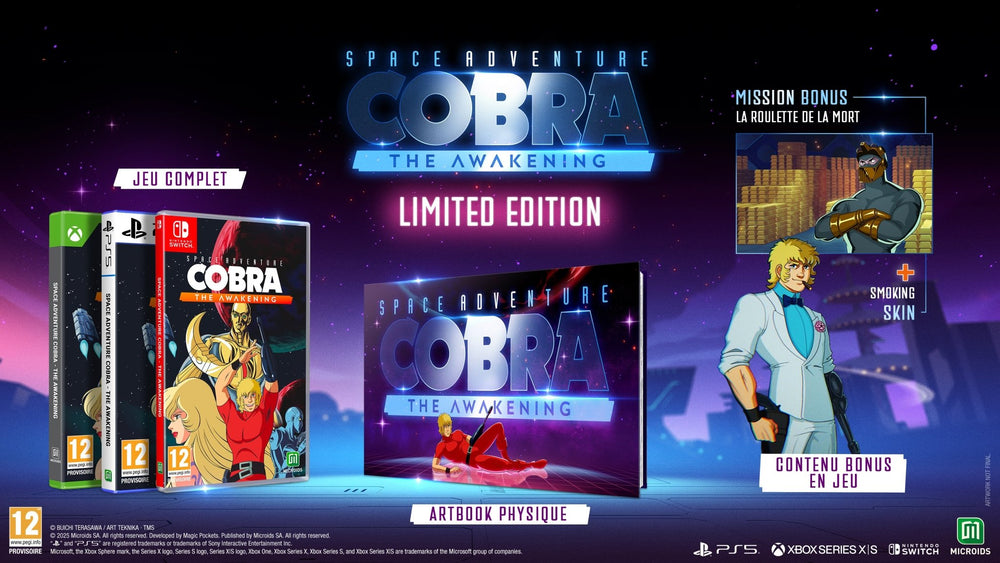 SPACE ADVENTURE COBRA - THE AWAKENING Limited Edition Xbox Series